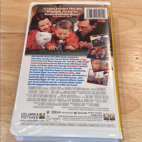 Other | Stuart Little Vhs | Poshmark
